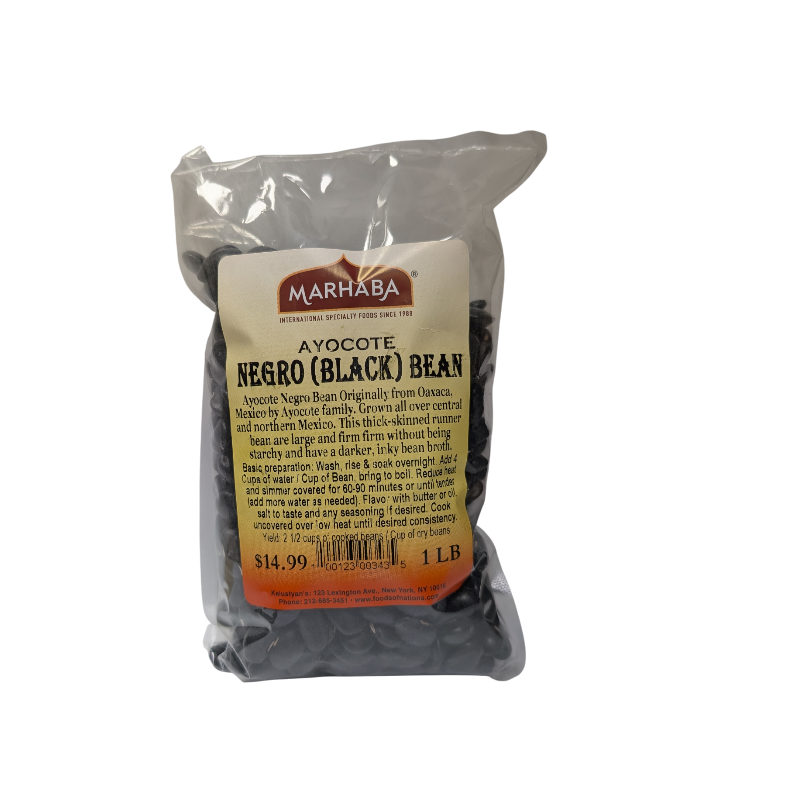 Negro (Black) Ayocote Bean – Kalustyan's