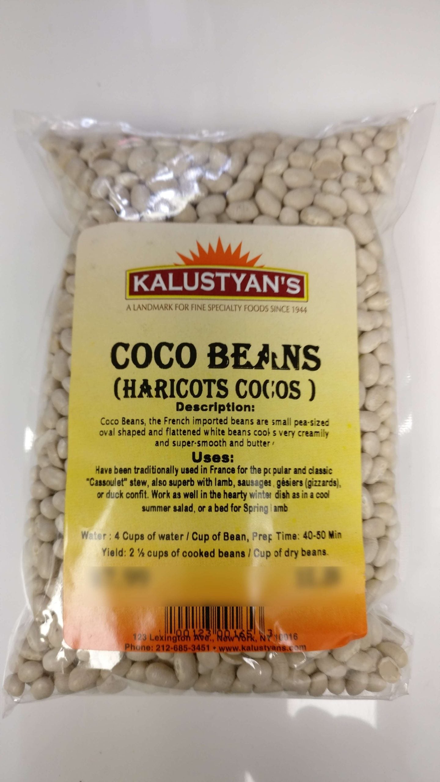Coco Beans, White