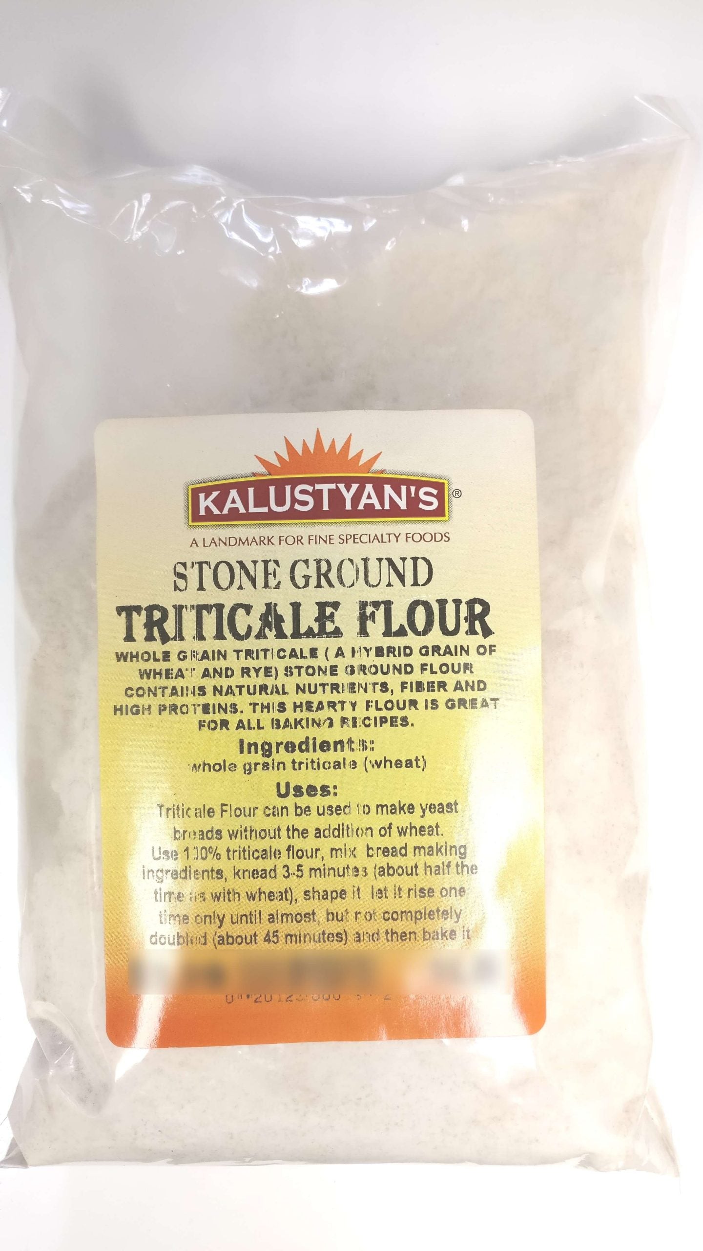 Triticale Flour, Organic
