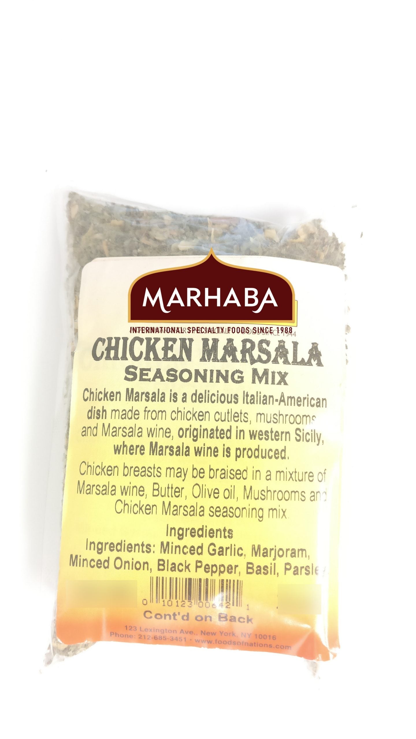 Chicken Marsala Seasoning – Kalustyan's